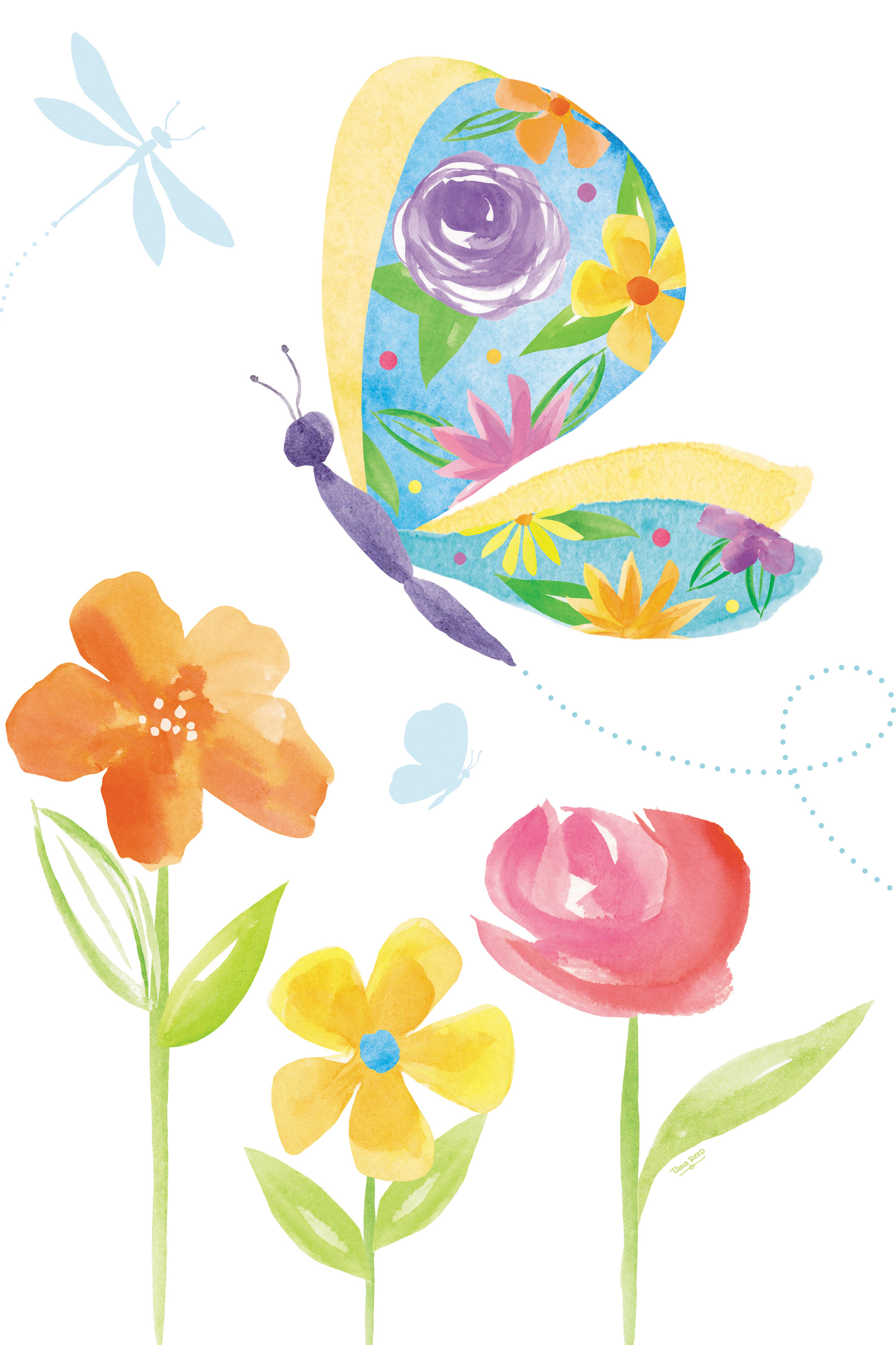 August Grove® Ashney Dreams Take Flight On White VIII | Wayfair